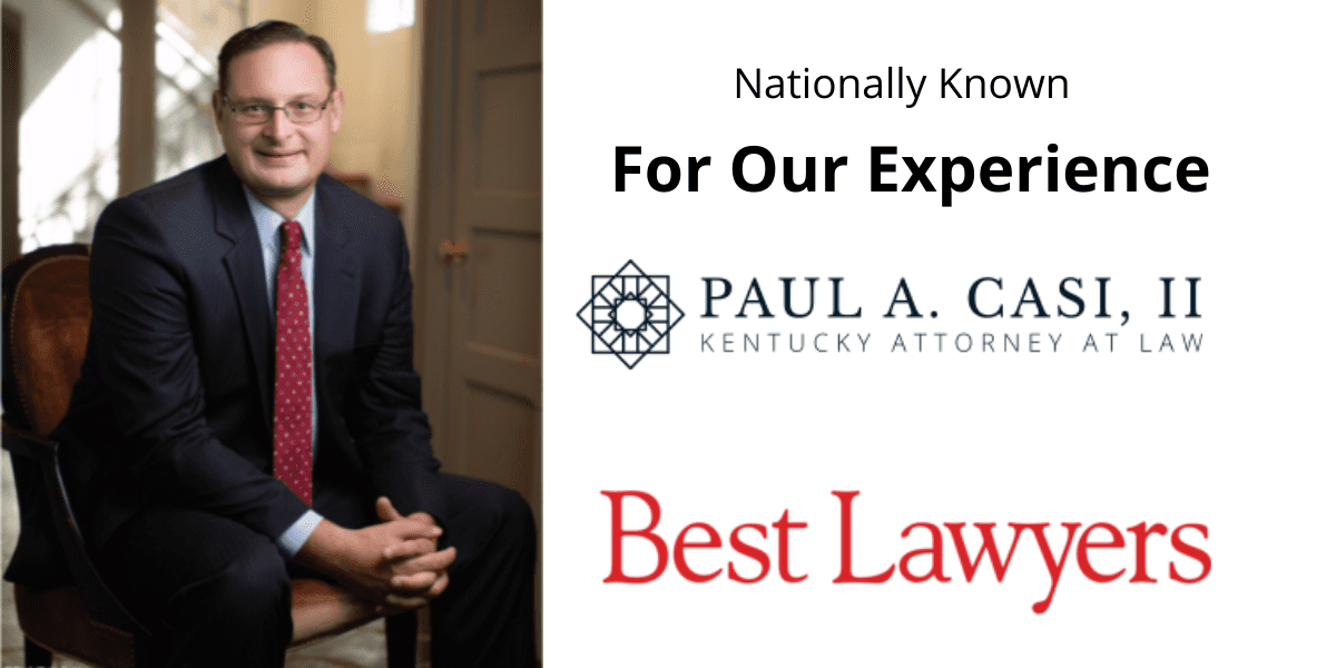 Paul A. Casi, II Named in 2020 Kentucky Best Lawyers® Publication